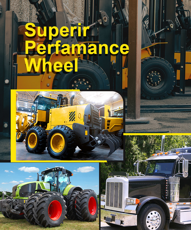 Truck wheel, Agricultural wheel, Construction Machinery wheel, Forklift ...